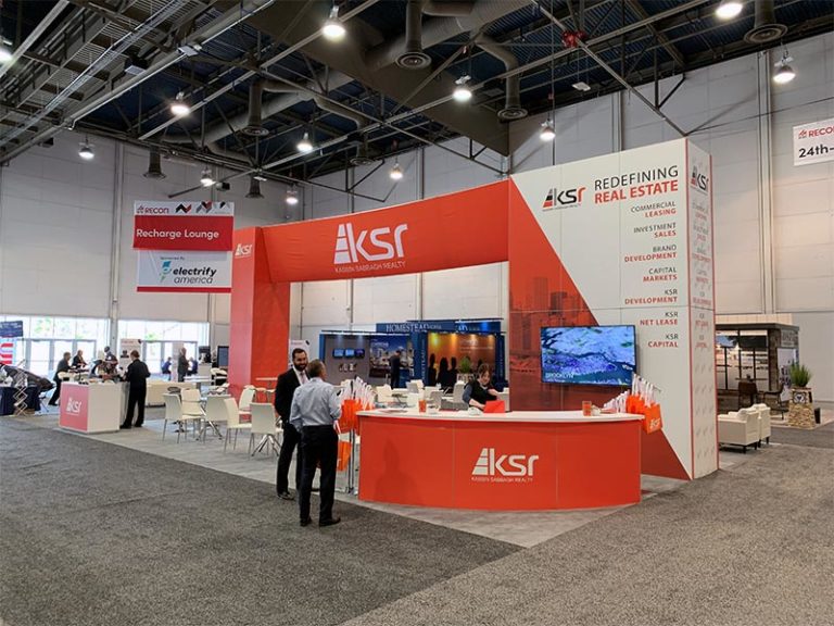 30×40 Custom Trade Show Booth Rental Package – Front View – Recon 2019 ...